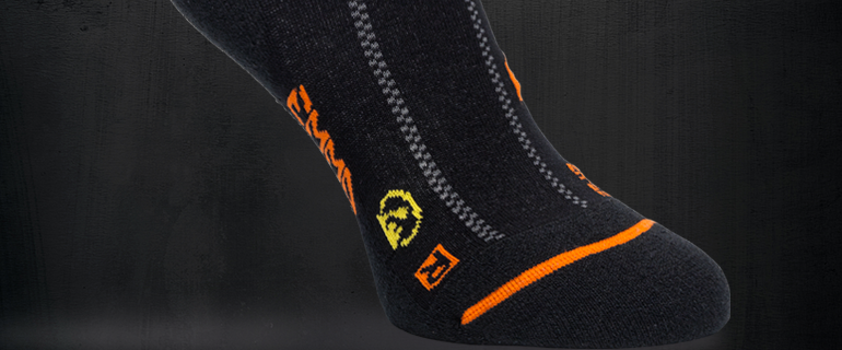 Safety shoes and socks: a perfect pair